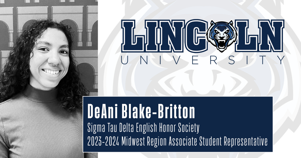 Lincoln University of Missouri Student DeAni Blake-Britton Selected as ...